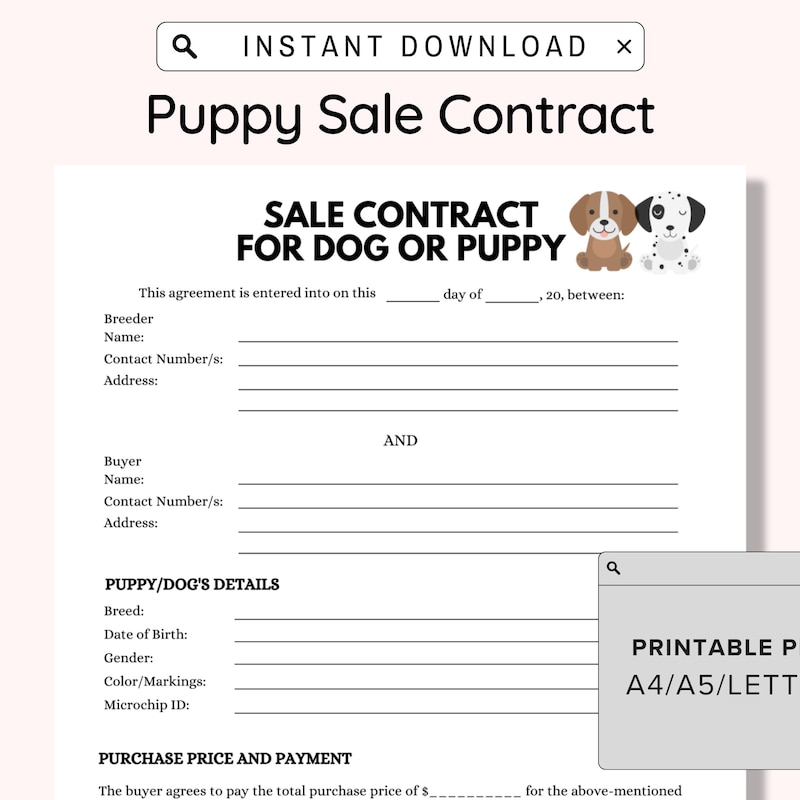 Puppy - Etsy