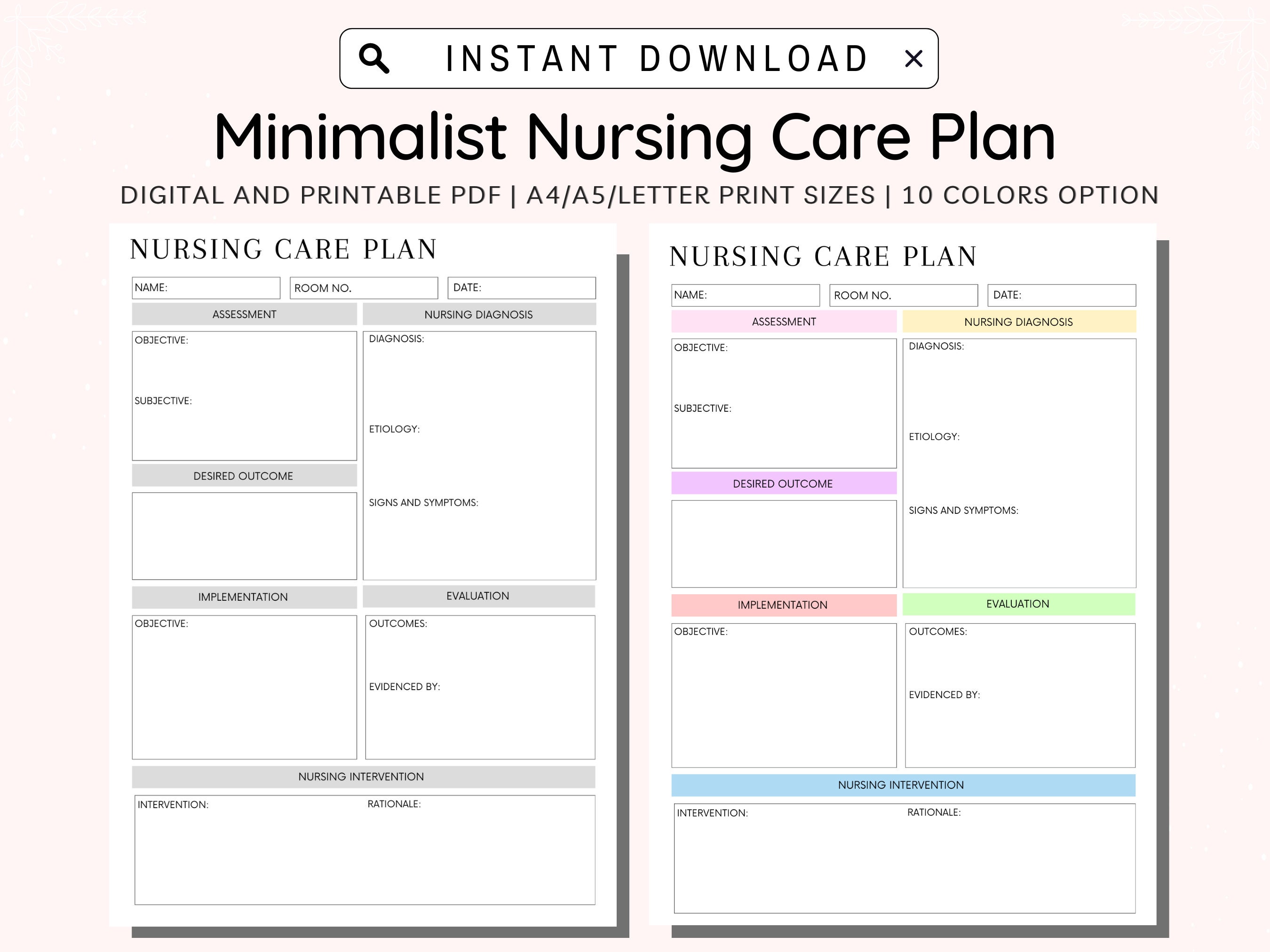 Nursing Care Plans With Our Nursing Care Plan Template SimpleNursing ...