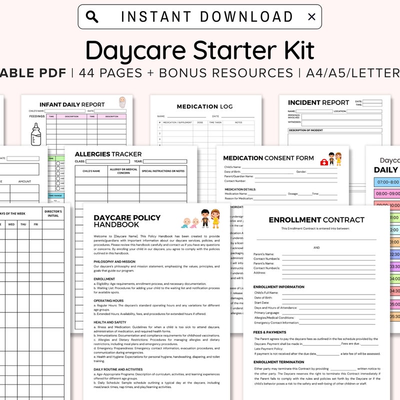 In Home Daycare - Etsy