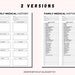 Medical History Form Printable, Family Medical History Form, Family ...