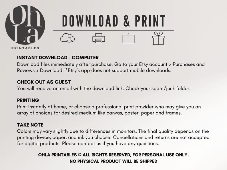Do the Right Thing Printable Wall Art Minimalist Typography Poster ...