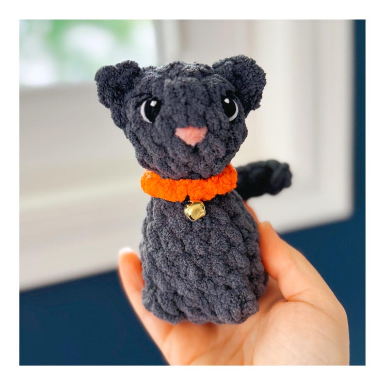Crochet Pattern: Binks, Cat Plushie, Crochet Cat Pattern, Binks Crochet ...