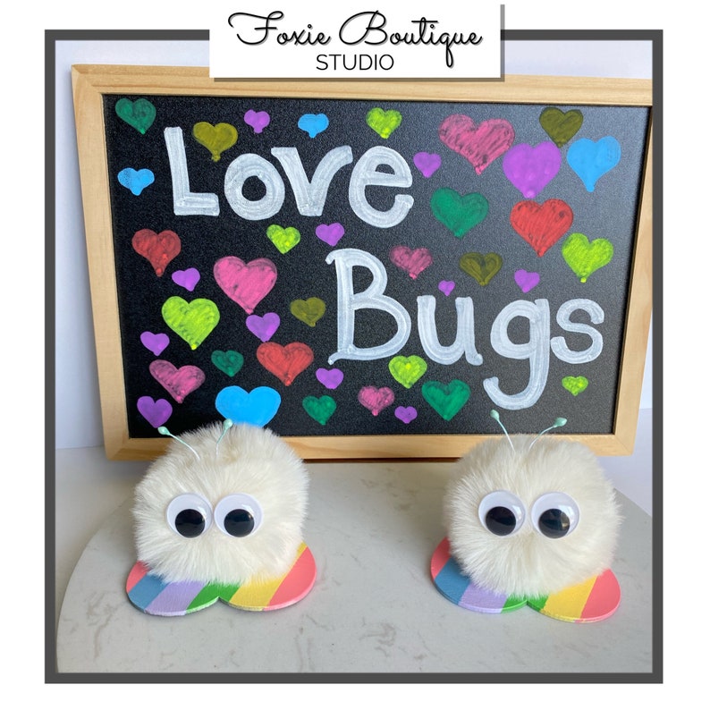 Rainbow Love Bug Buddy, Back to School,classroom Decoration,valentines ...