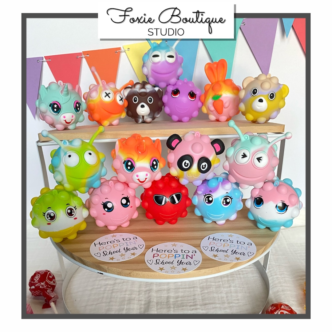 Pop It Buddy,back Pack Accessory,valentines Gift,fidget Toy, Pop It ...