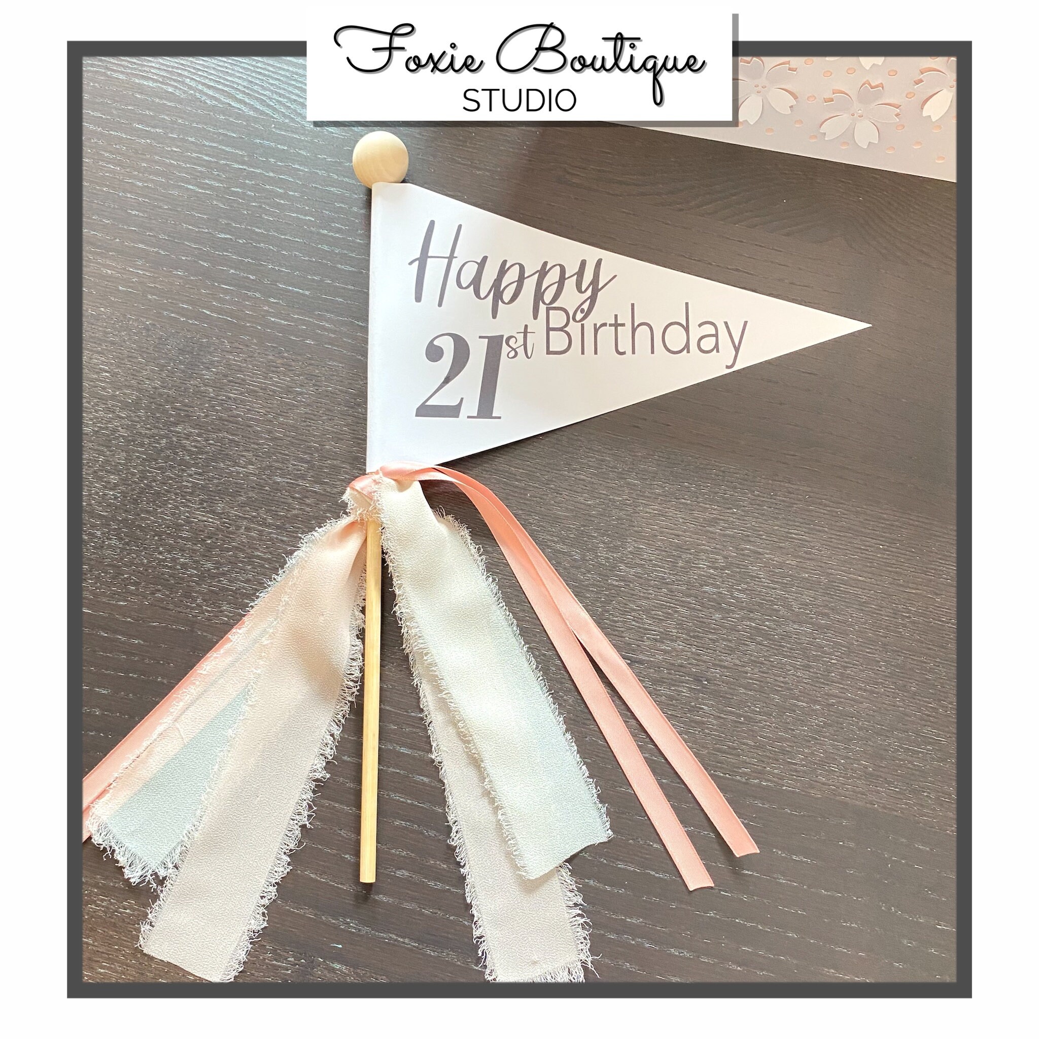 Happy Birthday Pennant Flag, Birthday Party, Pennant Flags, Birthday ...