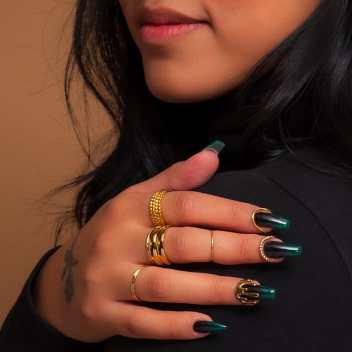 14K Gold the Original Fingernail Ring High Quality Jewelry | Etsy