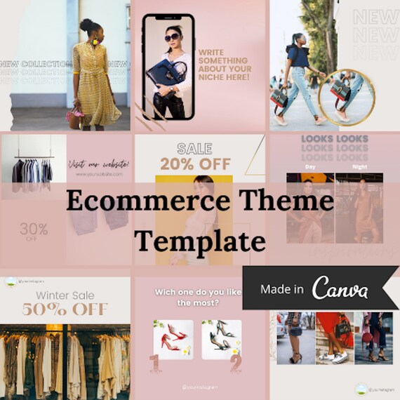E-commerce Instagram Template - Etsy