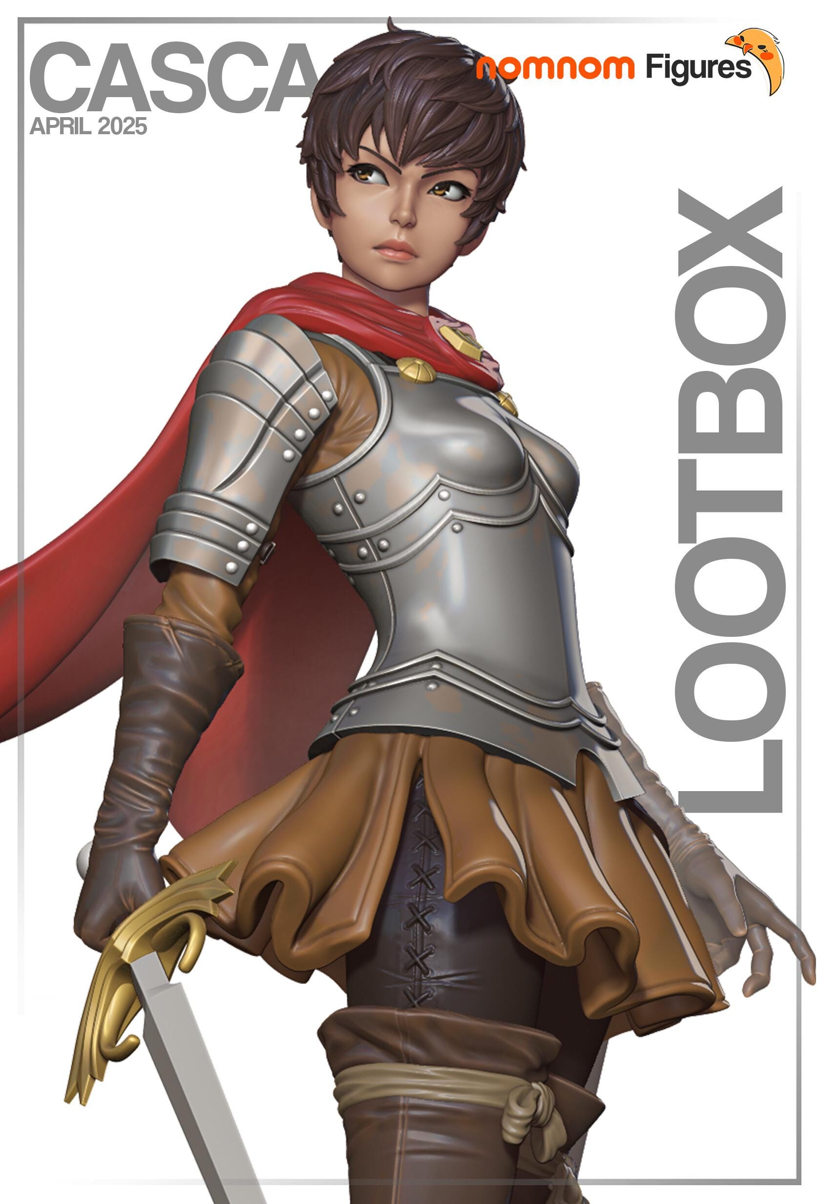 Casca Bezerk Lootbox |sculpt by Nomnom Figures - Etsy