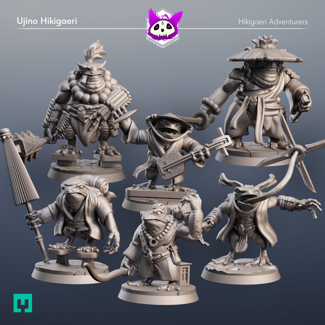 Frog Samurai Tribe - Etsy