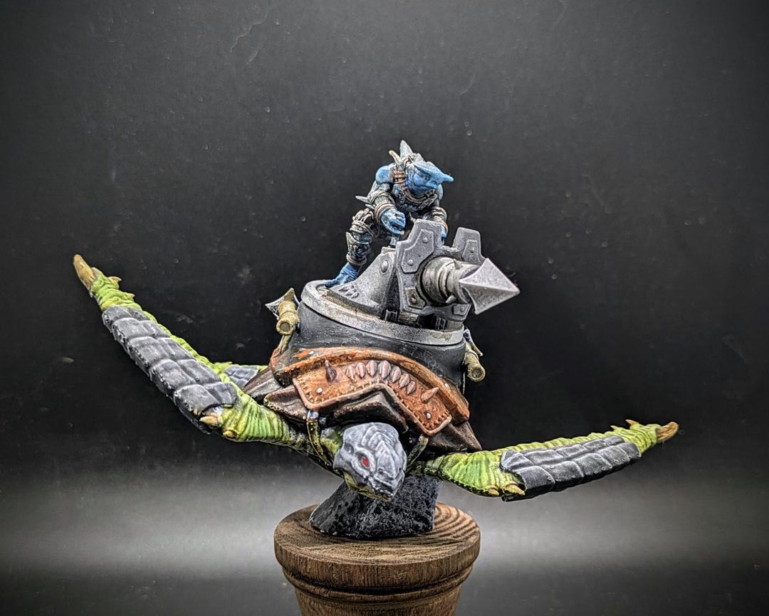 Deep Sea Defender Siege Turtle - Etsy