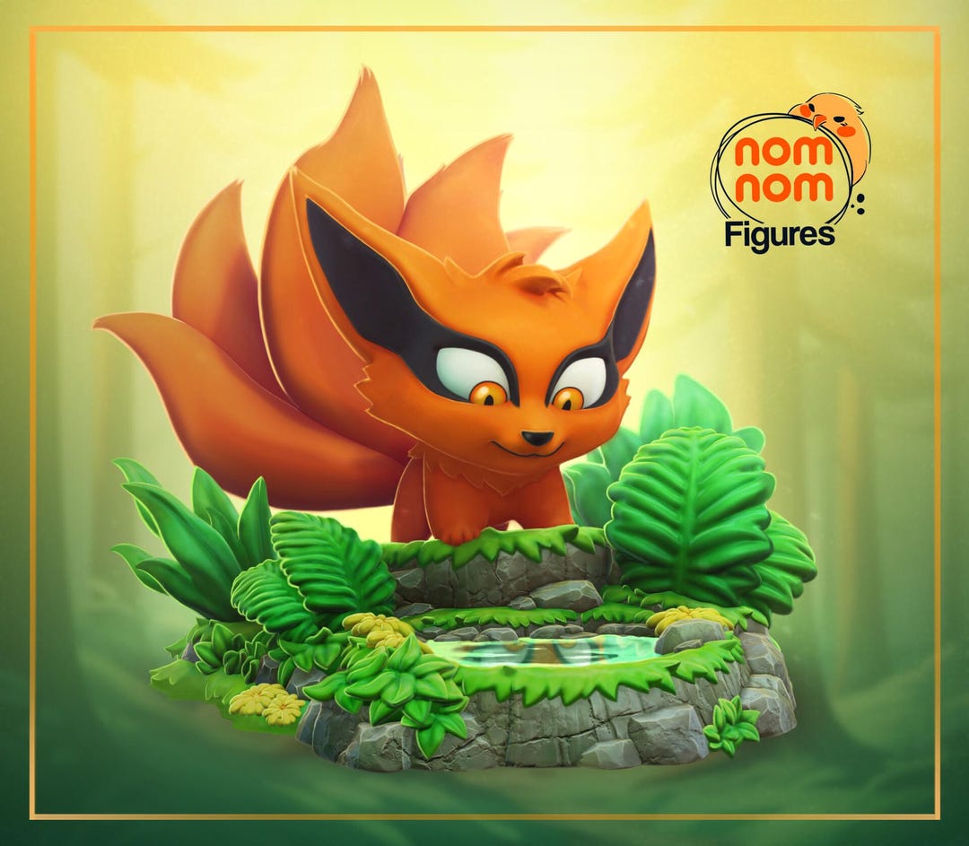 Spirit Fox |sculpt by Nomnom Figures - Etsy