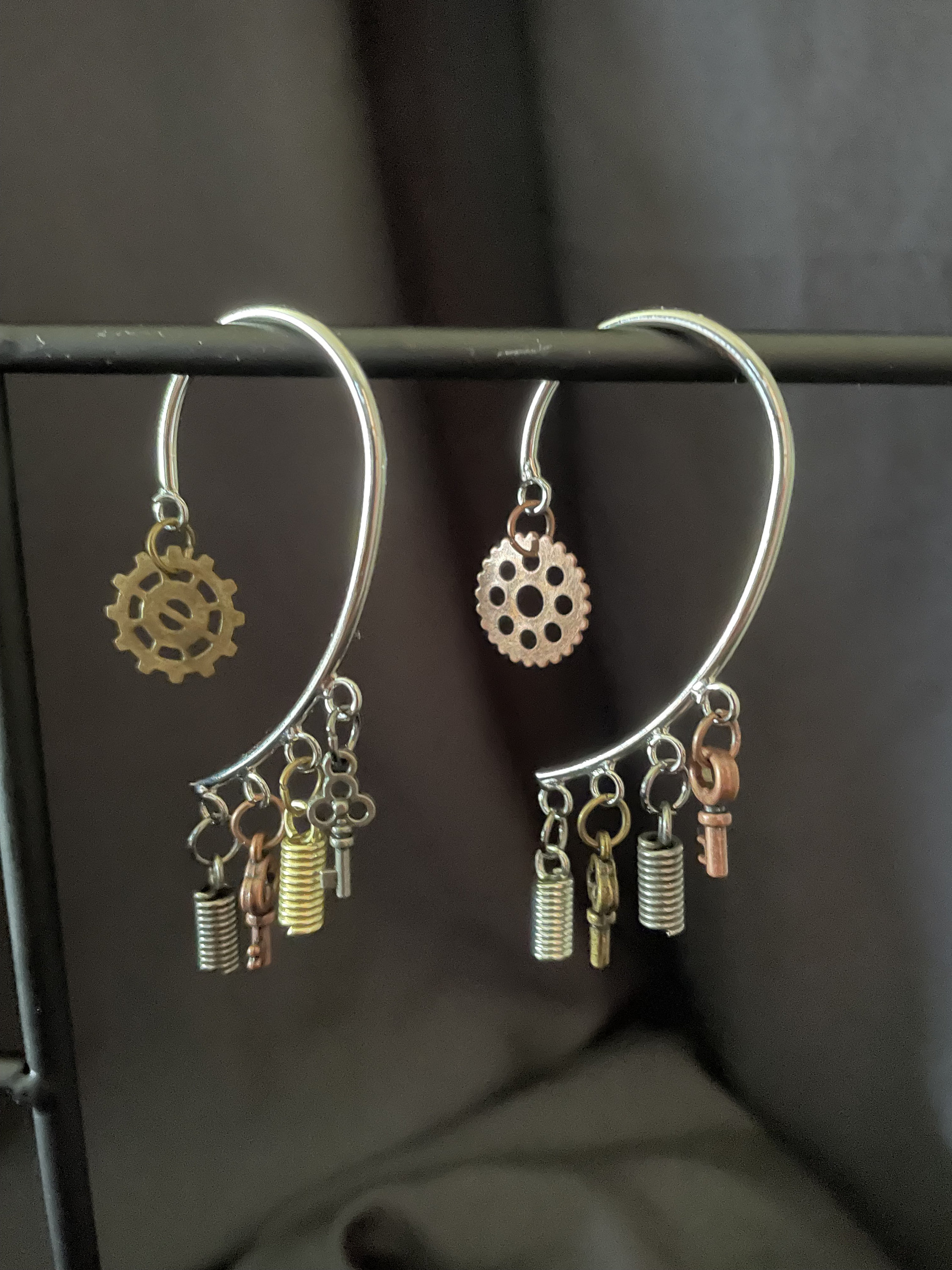 Steampunk Style Ear Curves or Wraps - Etsy