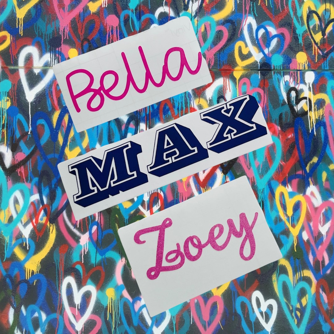 Custom Vinyl Decals - Etsy