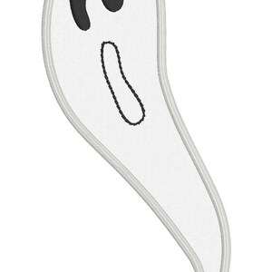 Ghost Applique Machine Embroidery Design, Satin Stitch (digital File ...