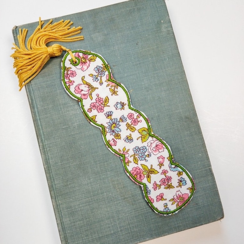 Embroidery Bookmark - Etsy