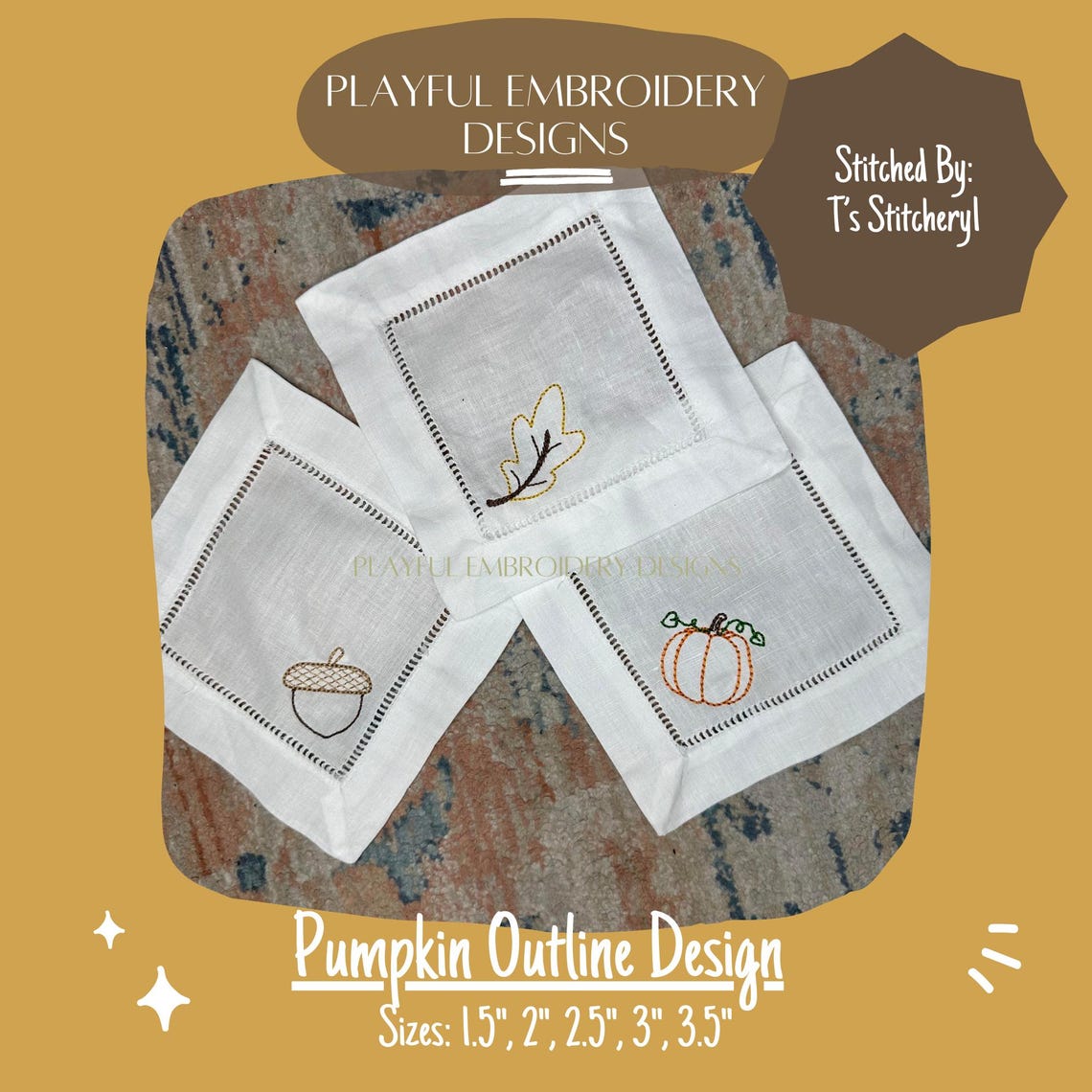 Pumpkin Machine Embroidery Design, Pumpkin Design, Autumn Embroidery ...