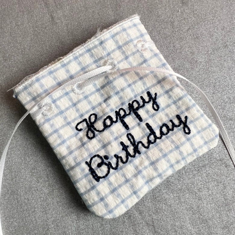 In the Hoop Drawstring Bag Machine Embroidery Design, Simple ITH Bag ...