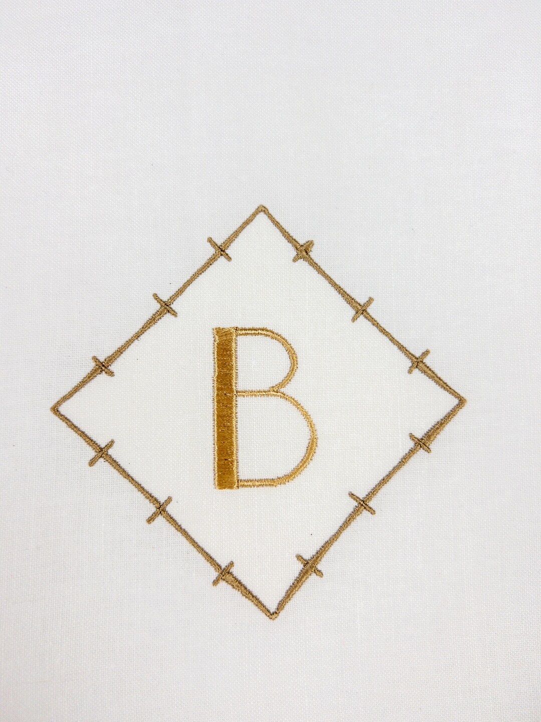 Bamboo Inspired Monogram Frame Machine Embroidery Design, 4x4, 5x7 ...