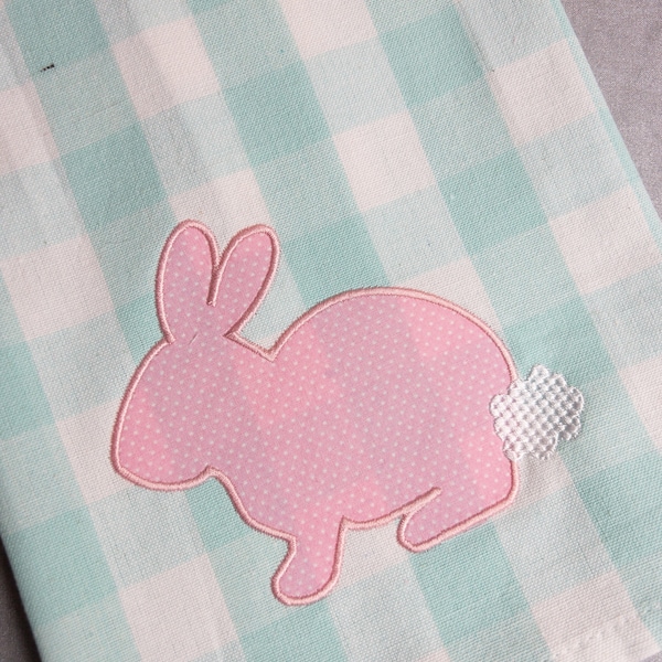 Bunny Applique - Etsy