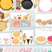 FOOD PLAYDOUGH MATS / Play Dough Mats / Printable Play Dough Mats ...