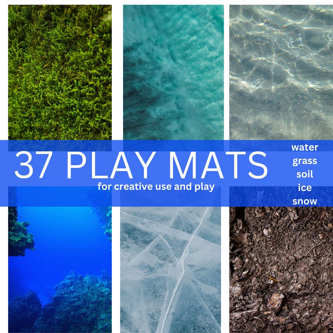 Printable Play Mats A4size - Etsy