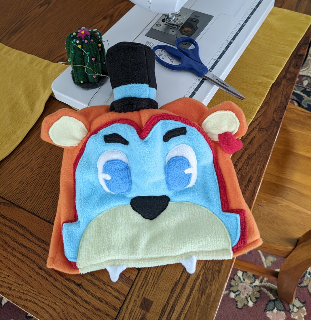 Animatronic Rock Star Bear Beanie PDF PATTERN - Etsy