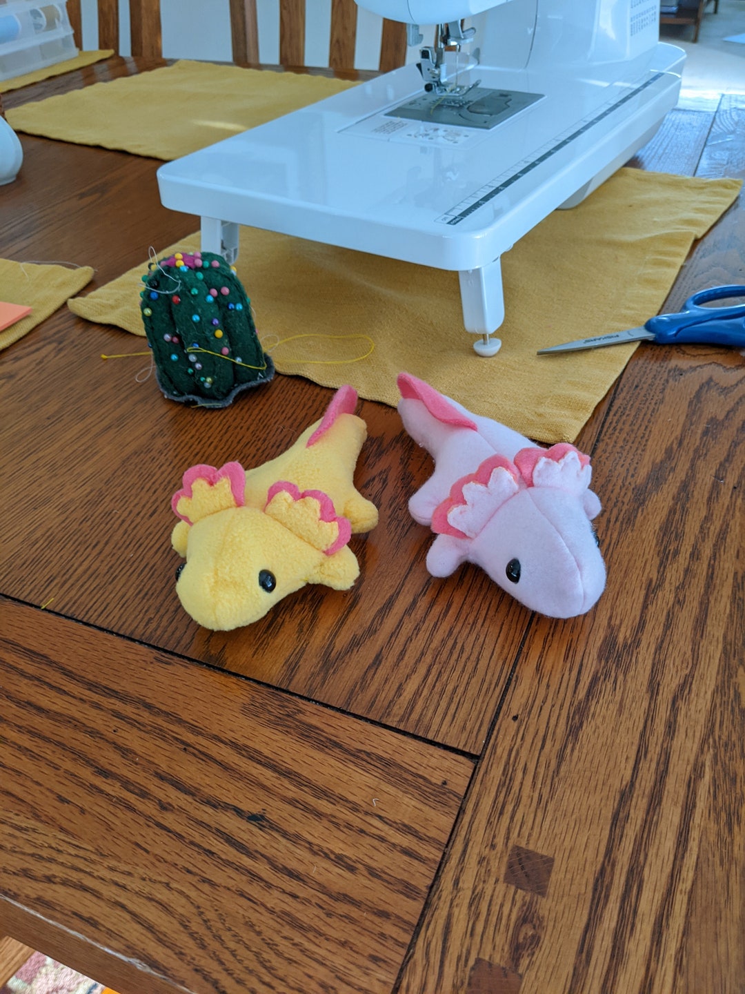 Cute Axolotl Plush - Etsy