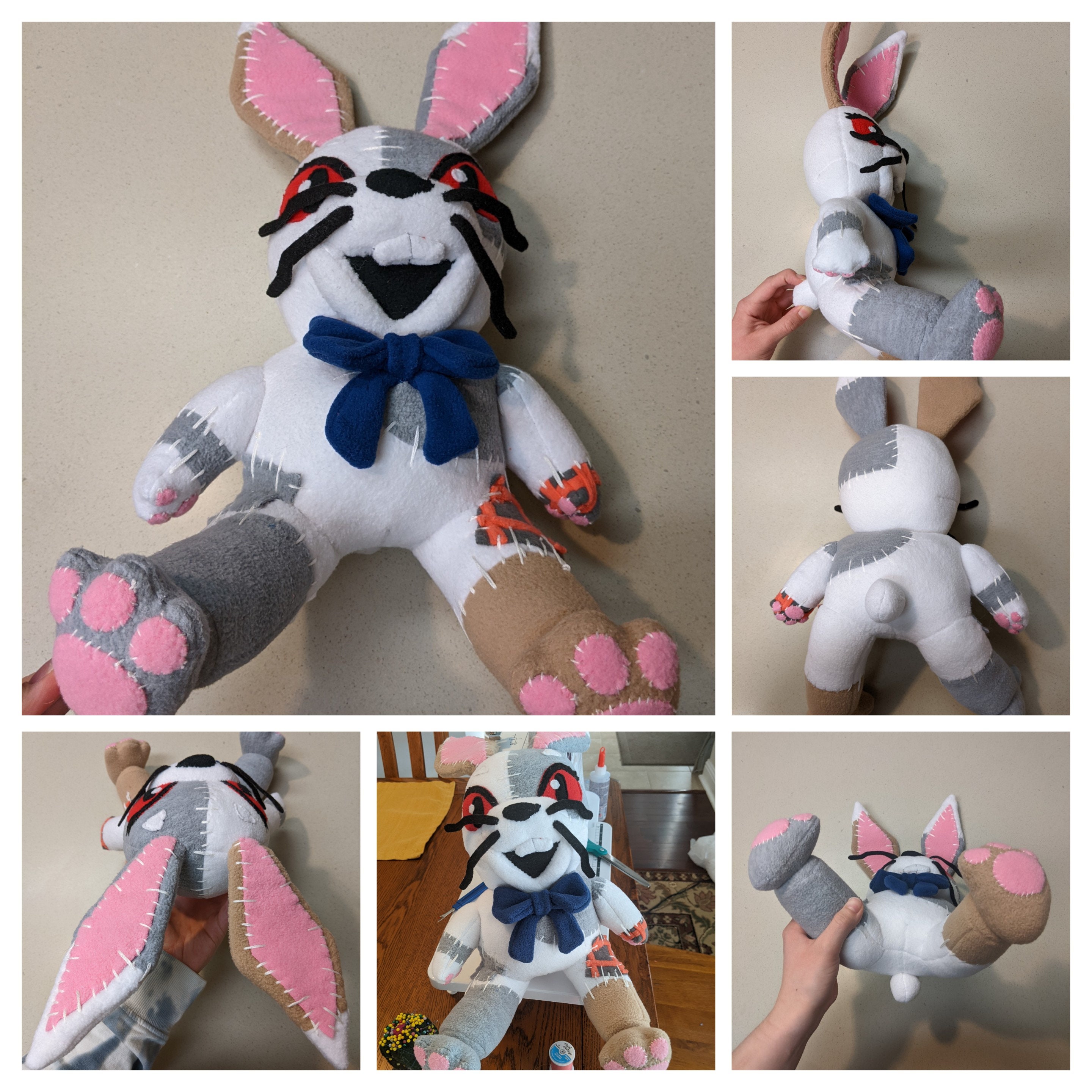 Murder Bunny Plush PATTERN Tutorial - Etsy