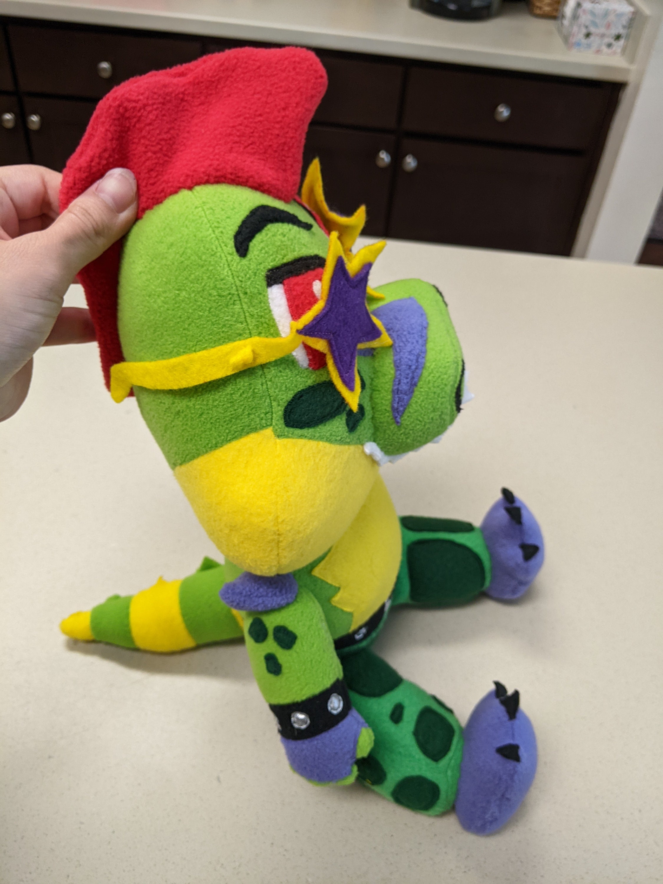 Animatronic Rock Star Gator PDF Plush PATTERN - Etsy