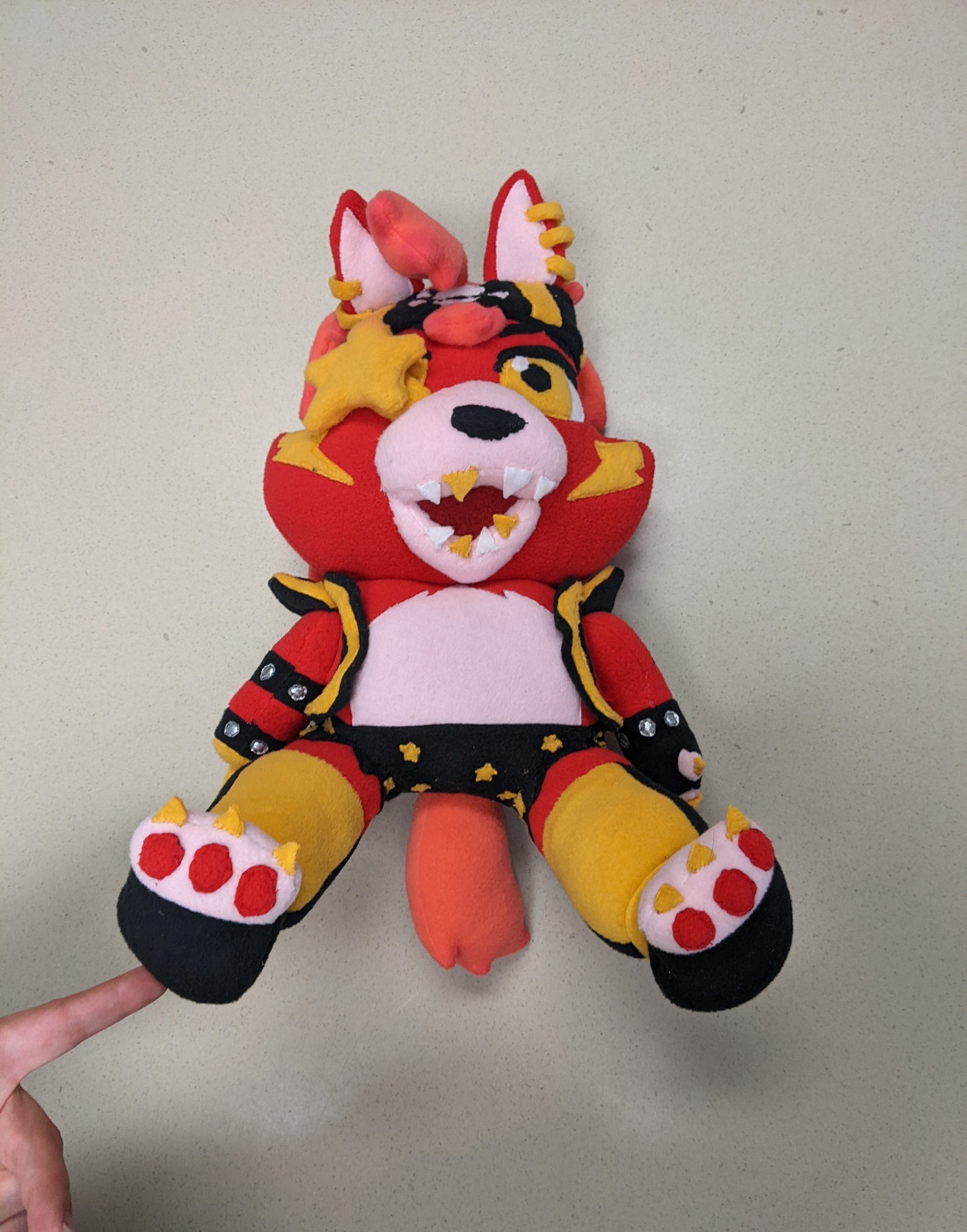 Animatronic Rock Star Fox Plush PATTERN Tutorial - Etsy