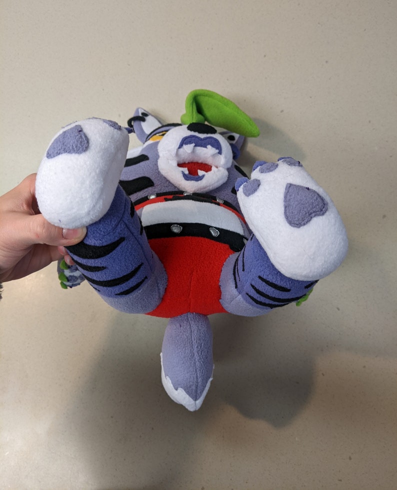 Animatronic Rock Star Wolf PDF Plush PATTERN - Etsy