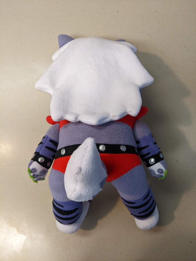 Animatronic Rock Star Wolf PDF Plush PATTERN - Etsy