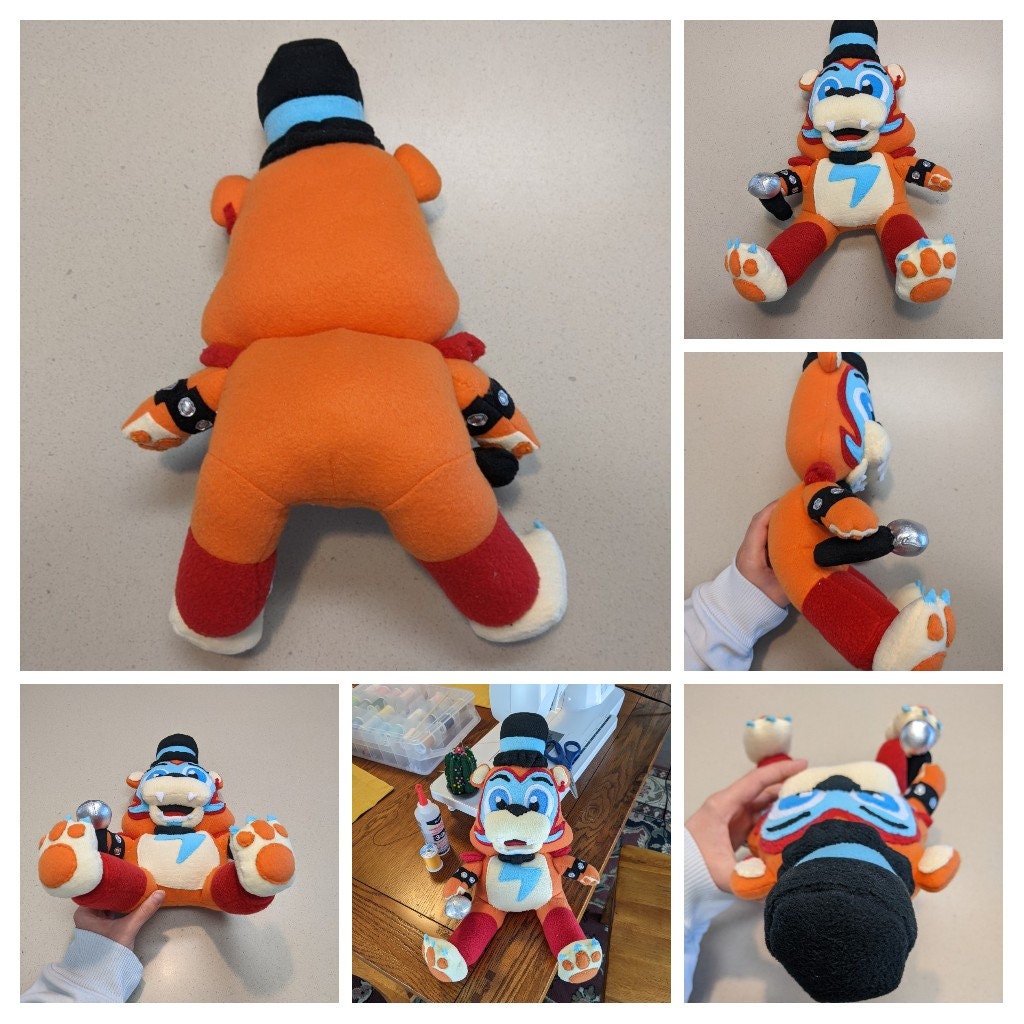 Animatronic Rock Star Bear PDF Plush PATTERN - Etsy