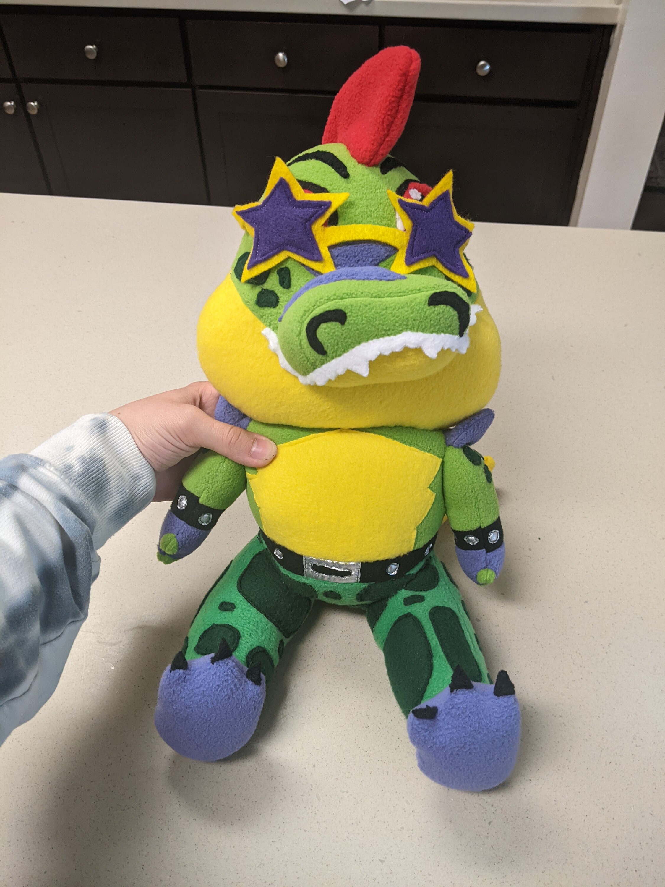 Animatronic Rock Star Gator PDF Plush PATTERN - Etsy