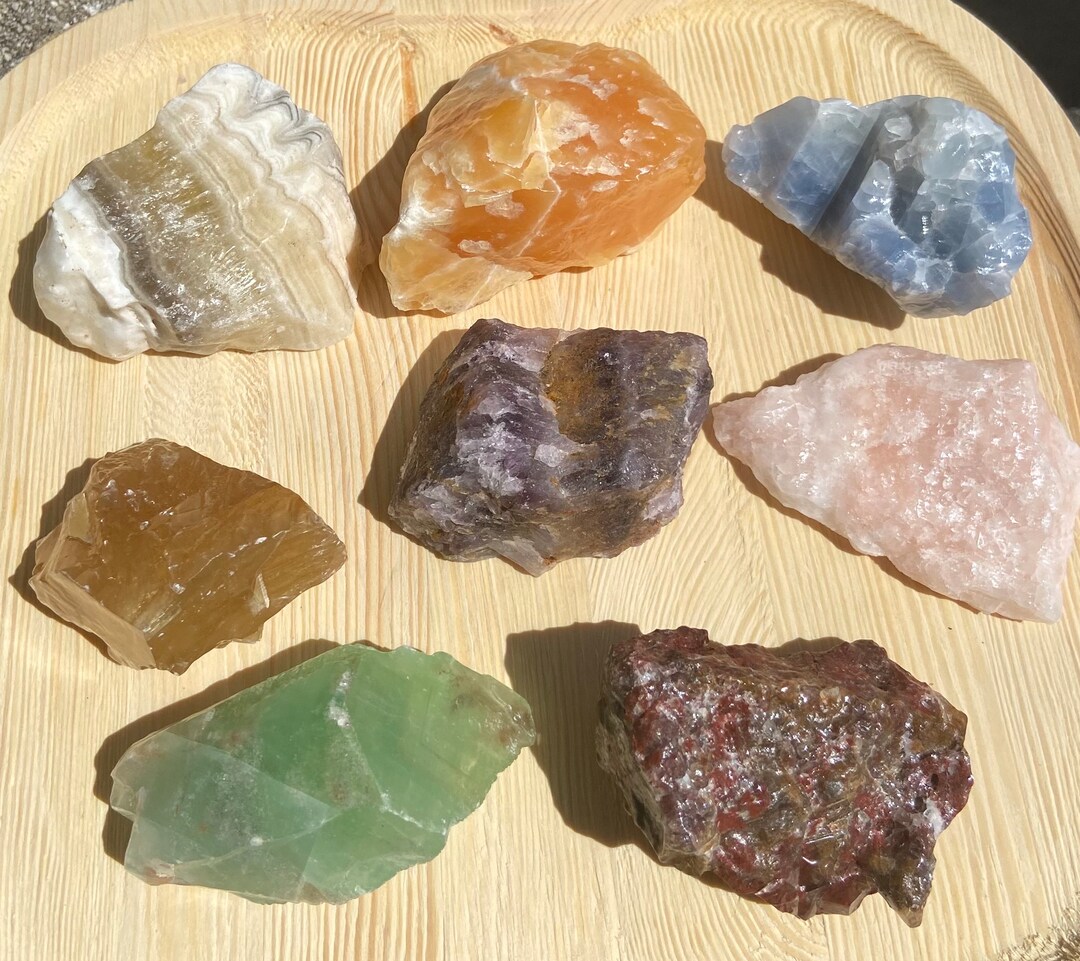 Calcite Clusters - Blue, Green, Purple, Orange, Red, Zebra, Pink and ...