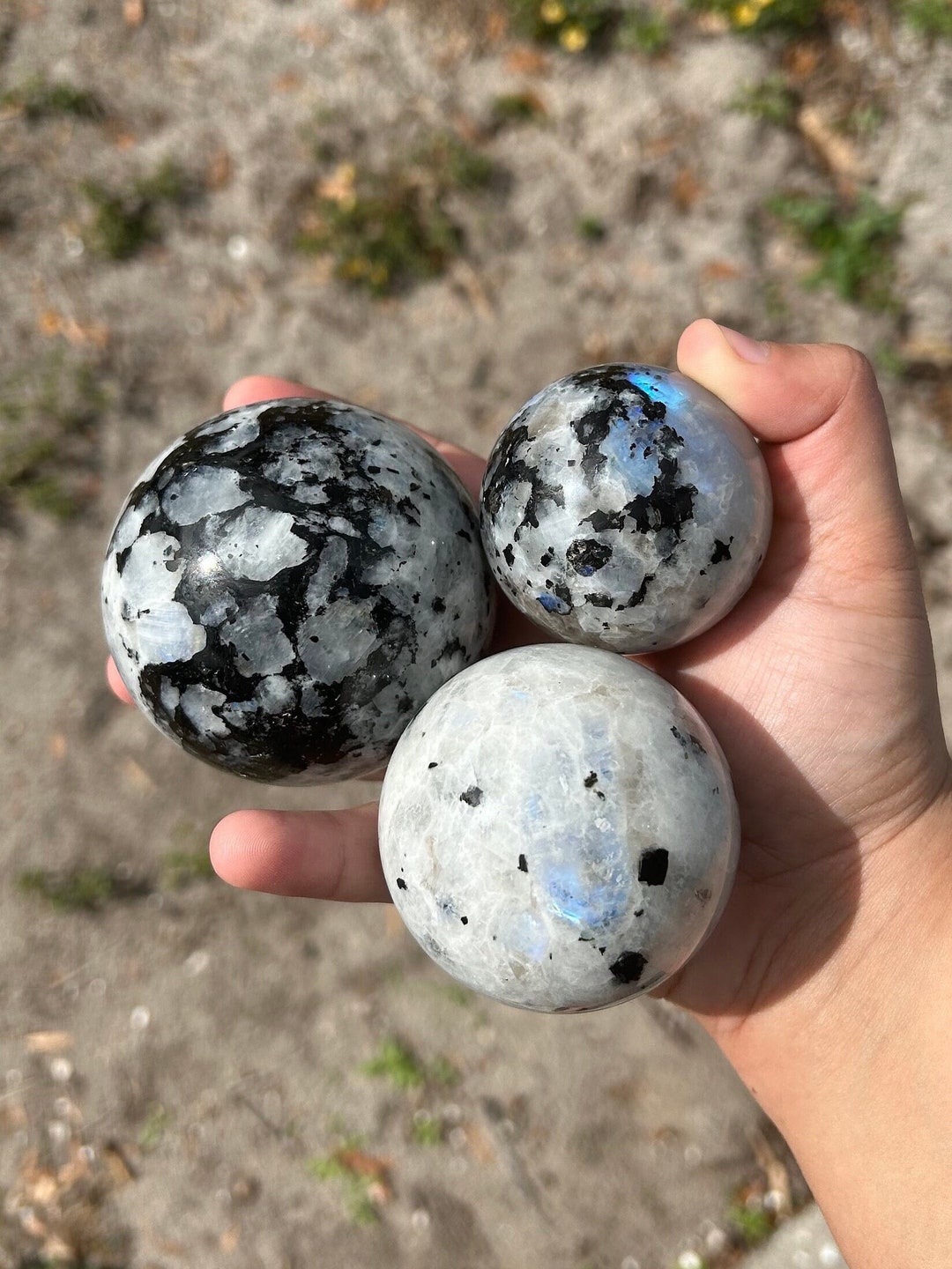 Rainbow Moonstone Sphere - Polished Crystal Sphere With Flash, You ...