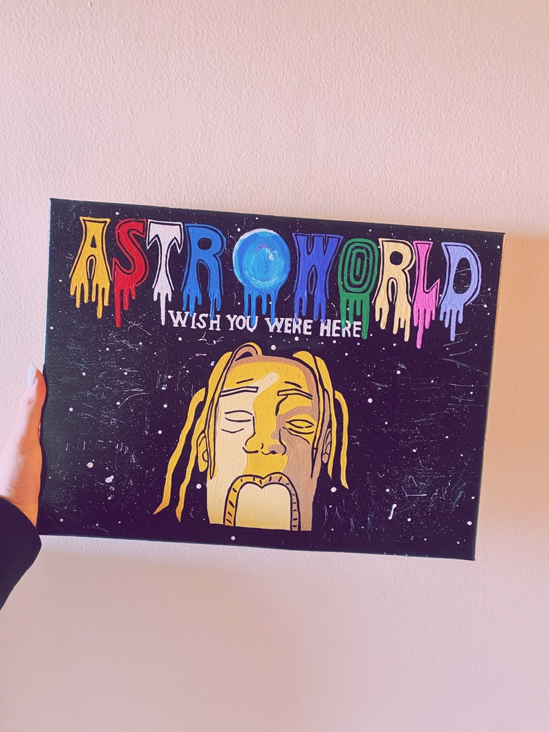 ASTROWORLD Painting - Etsy