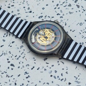 Vintage Swatch Automatic Swiss Watch From 1996 Rare Atlanta Olympics ...