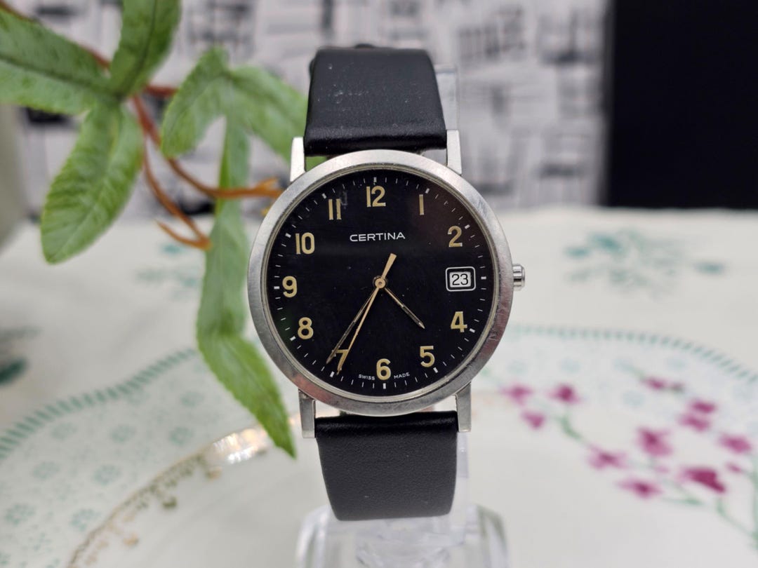 Vintage Certina Swiss Watch Quartz 1980s - Etsy UK