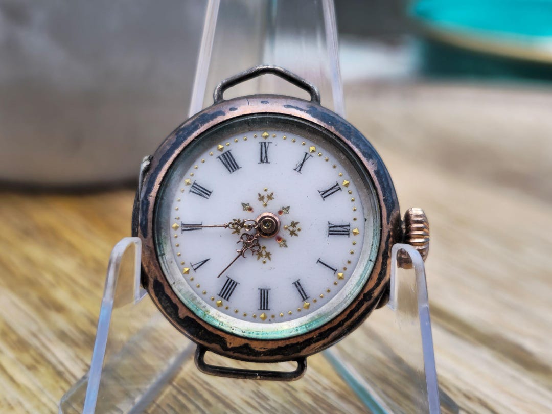 Antique Solid Silver Late 1800s Ladys Swiss Watch Restoration Project ...