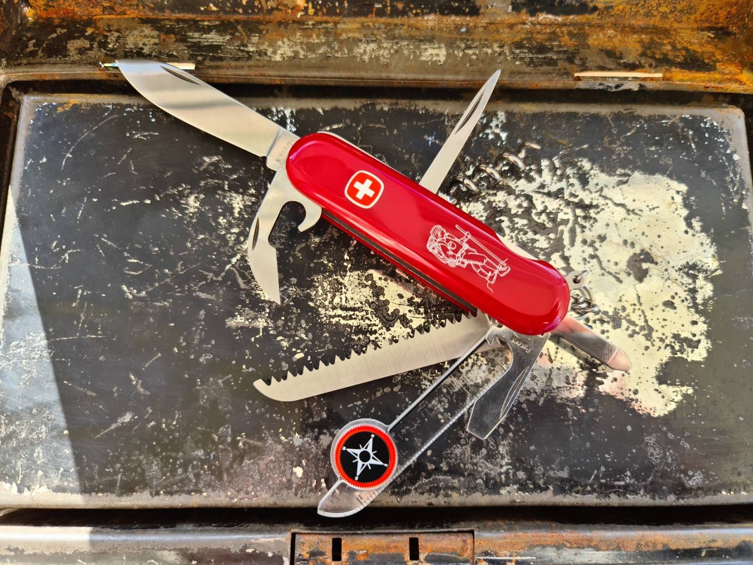 Victorinox Swiss Army Knife With WoodenBoat Logo