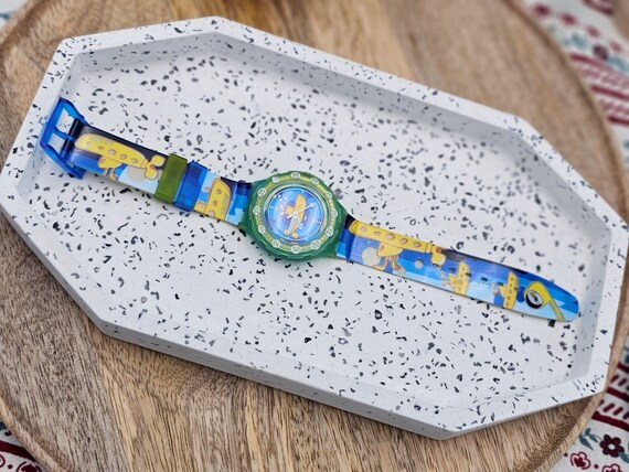 1991 Swatch Scuba Early The BEATLES Swatch Scuba SDL1… - Gem