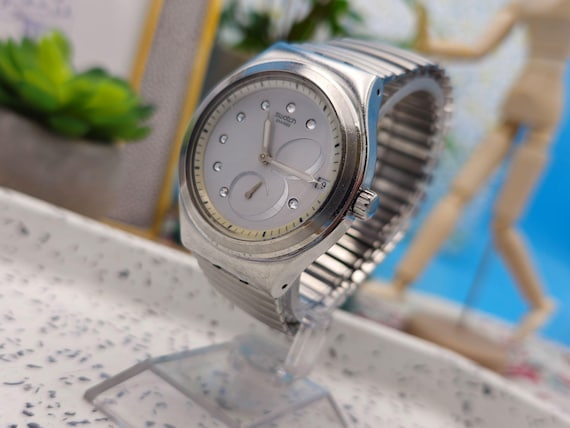 2005 Swatch Irony Stainless Steel Swiss Watch - Gem