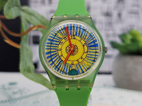 1990s Collectable Swatch Vintage Swiss Watch Quartz - Gem