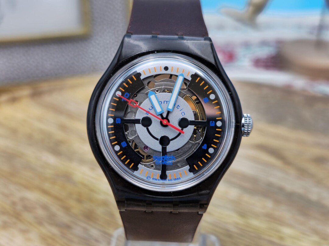 Vintage Automatic Swatch Swiss Watch From 1990s - Etsy