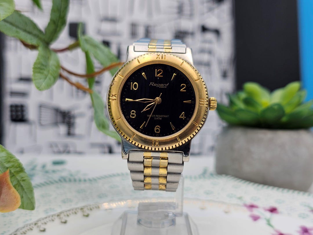 Vintage Regrent Swiss Watch Quartz 1980s - Etsy