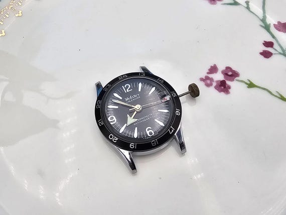 Vintage Webster Calendar Swiss Made Watch Unfinishe… - Gem