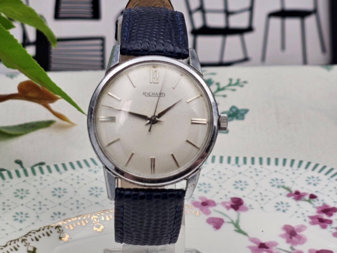 Vintage Richard Swiss Watch Mechanical 1960s - Etsy