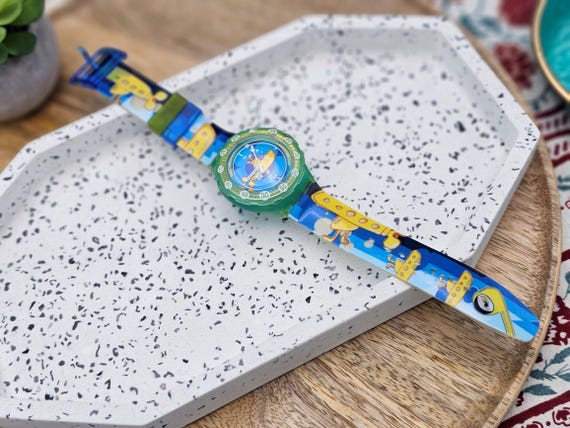 1991 Swatch Scuba Early The BEATLES Swatch Scuba SDL1… - Gem