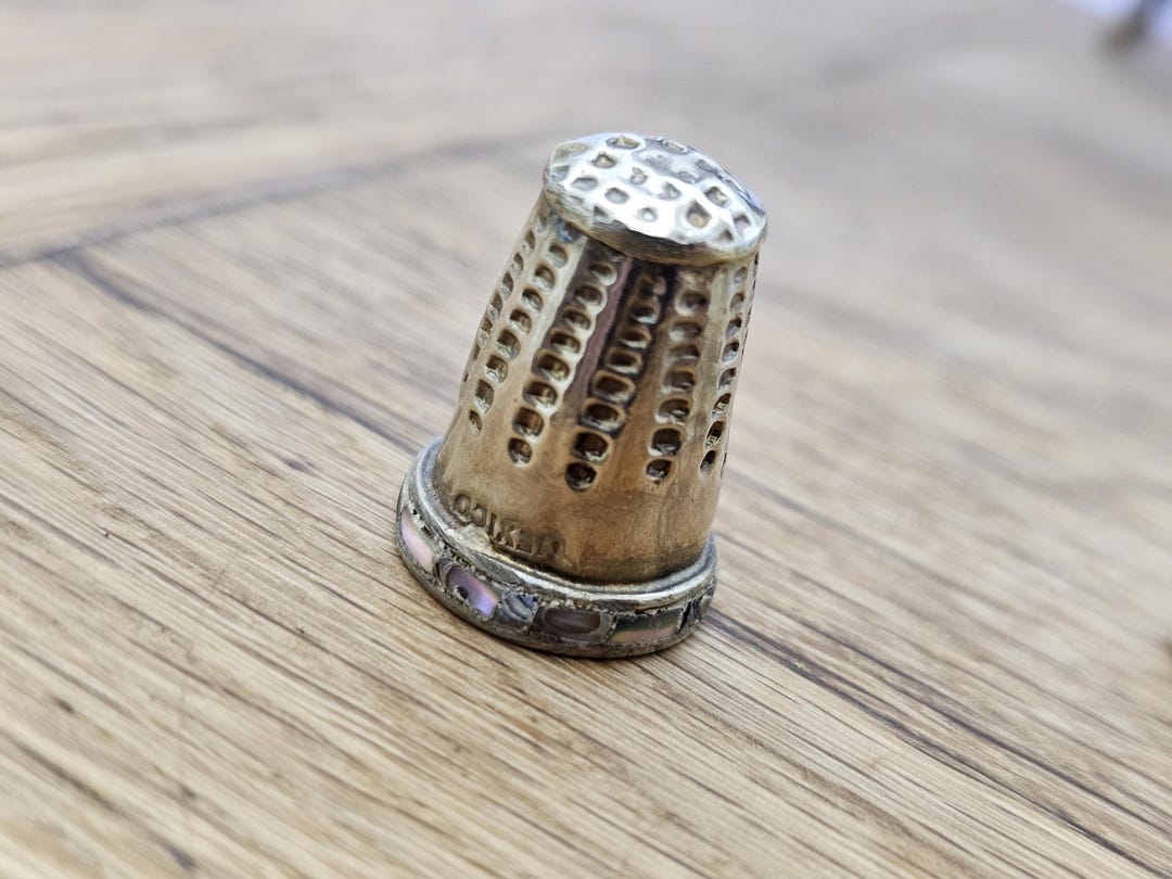 Antique 1900s Silver Thimble Collectible Rare Find - Etsy